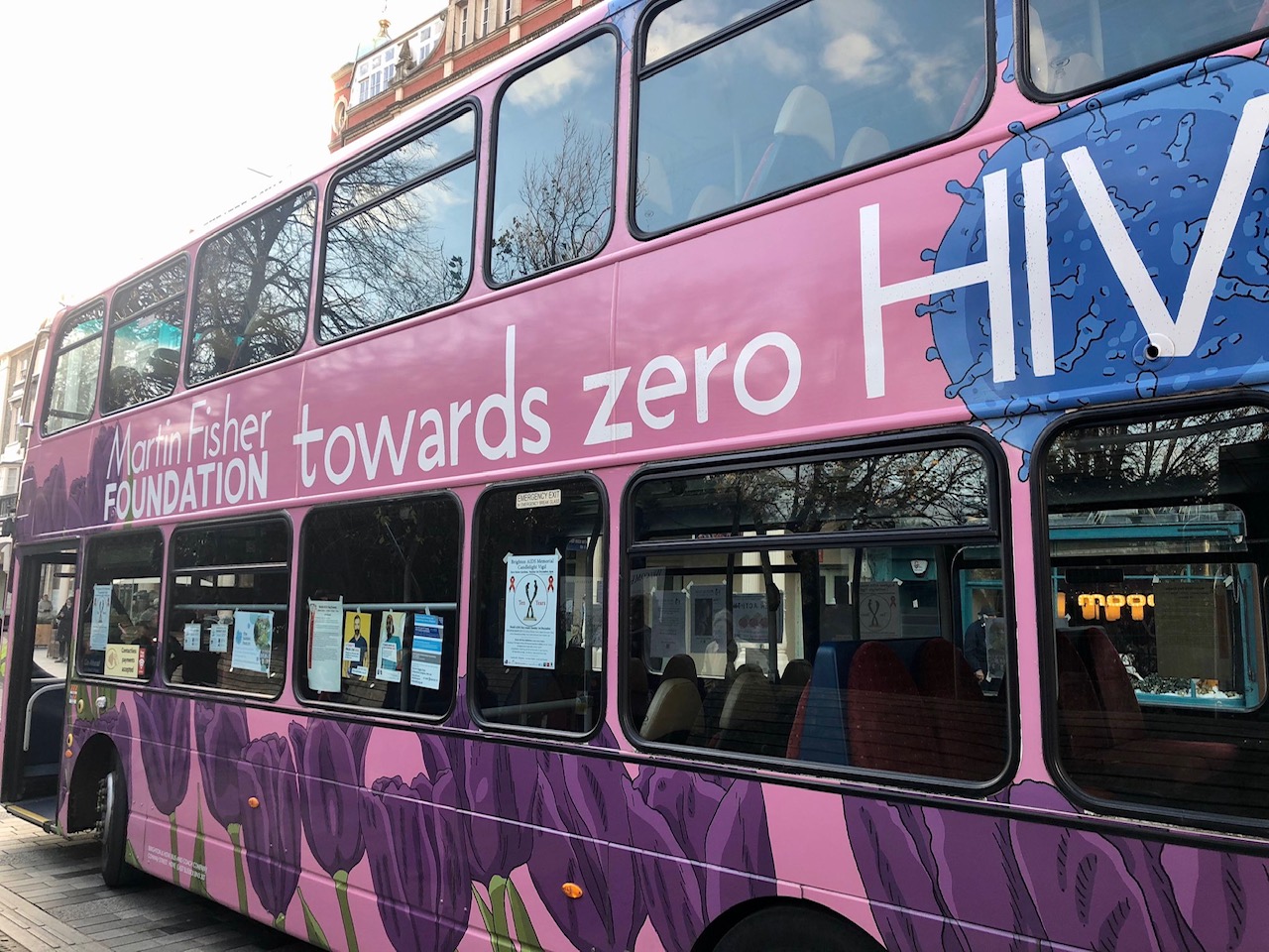 Did you see the Martin Fisher Foundation Bus on World Aids Day in ...