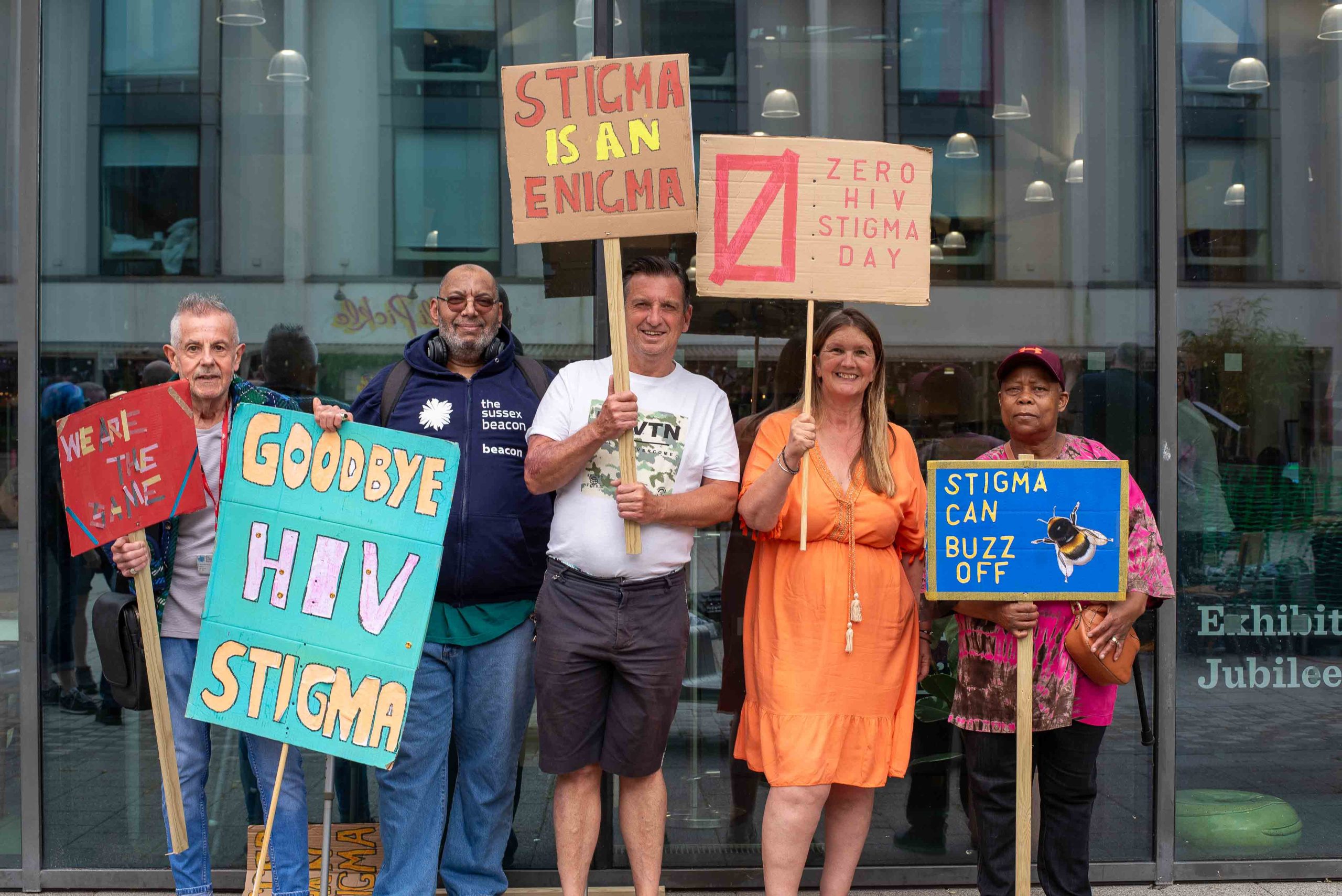 Zero HIV Stigma day 2024 - The Martin Fisher Foundation